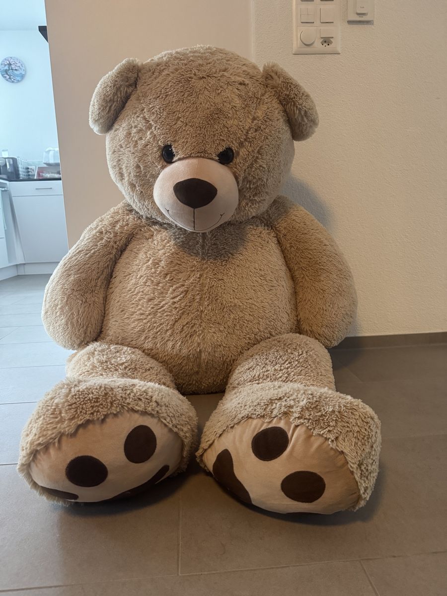 Erstaunlich Grosser Teddybr 150 Cm Bild