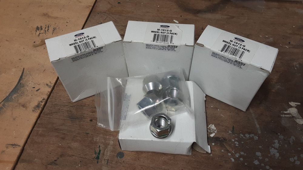 Radmutter Set Ford Racing für 1/2 Zoll Stehbolzen (Neu und ...