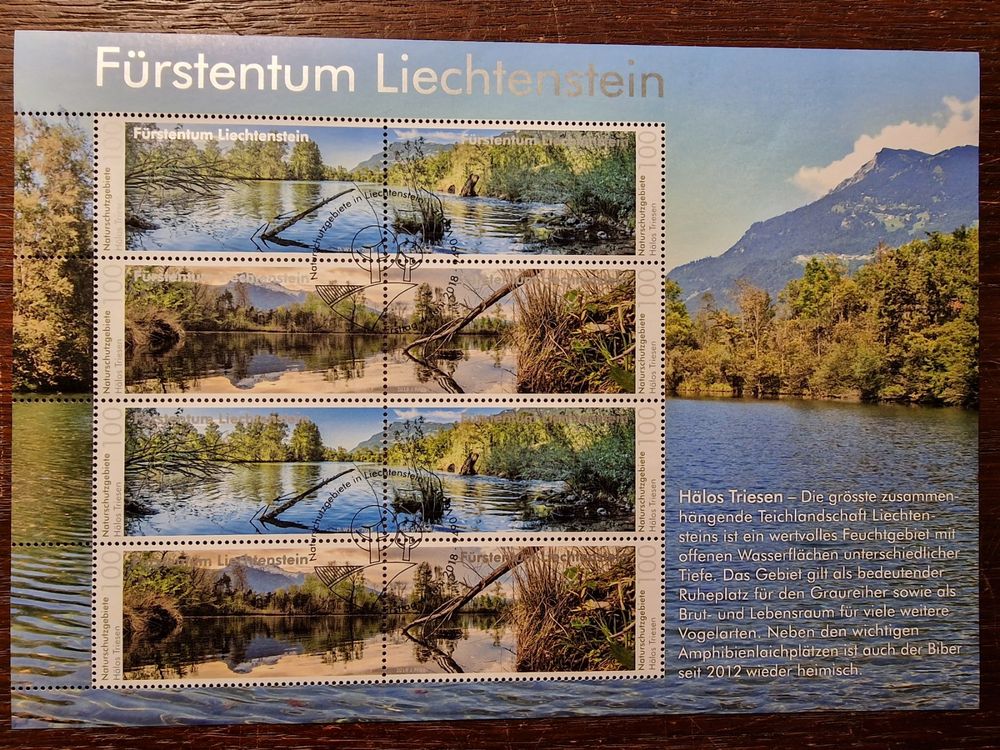 FL 2018 Kleinbogen ET Kat:1898/01 / Naturschutzgebiete | Kaufen auf Ricardo