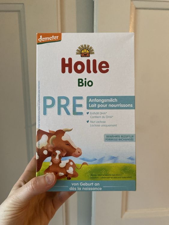 Holle Bio Anfangsmilch Pre Kuh, ungeöffnet (Neu und originalverpackt ...