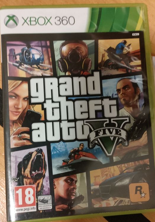 Grand Theft Auto 5 (GTA V) Xbox 360 (Gebraucht) in Unterlunkhofen für CHF 10 – mit Lieferung auf ...