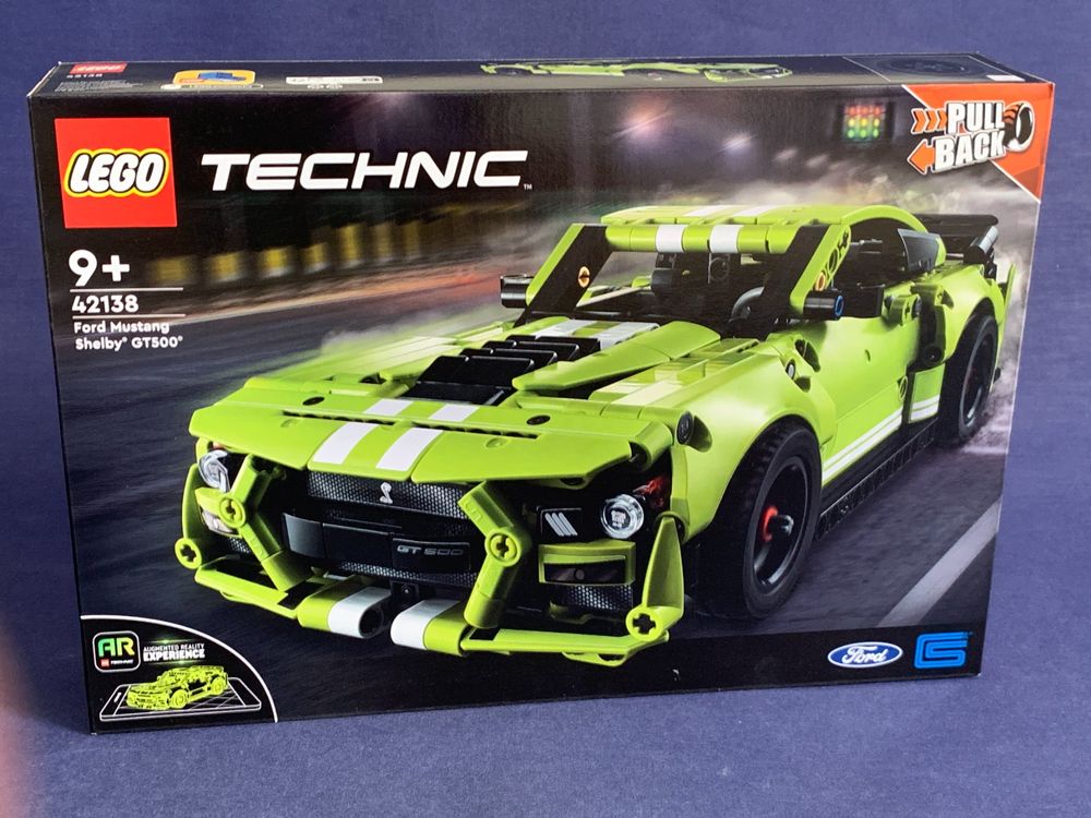 Lego Technic Set 42138 Ford Mustang Shelby GT 500 NEUWARE (Neu und ...