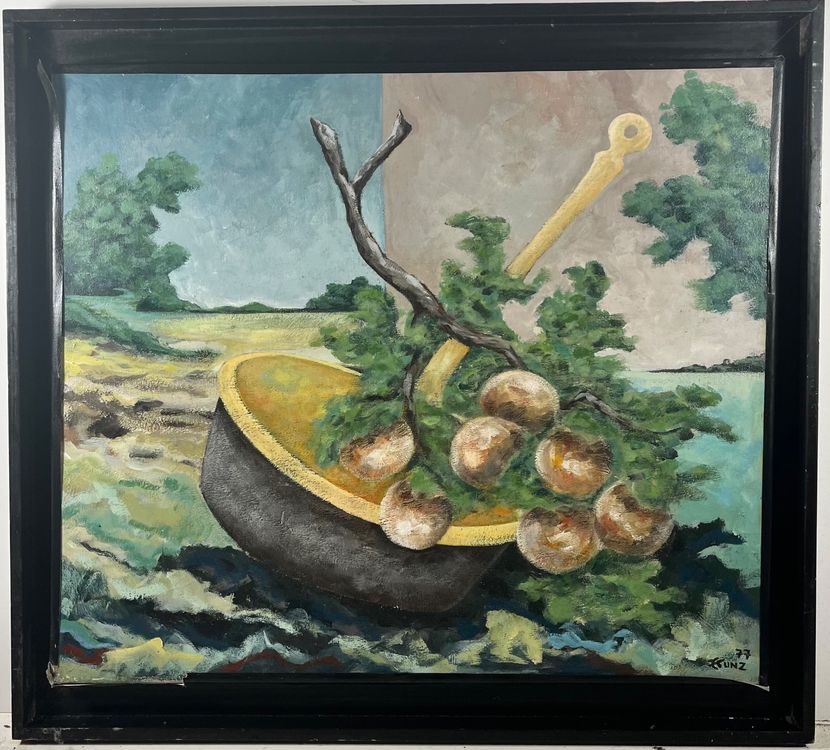 70 er Jahre Grosse Gemälde, Unleserlich Signiert (Gebraucht) in Root für CHF 19 – mit Lieferung ...