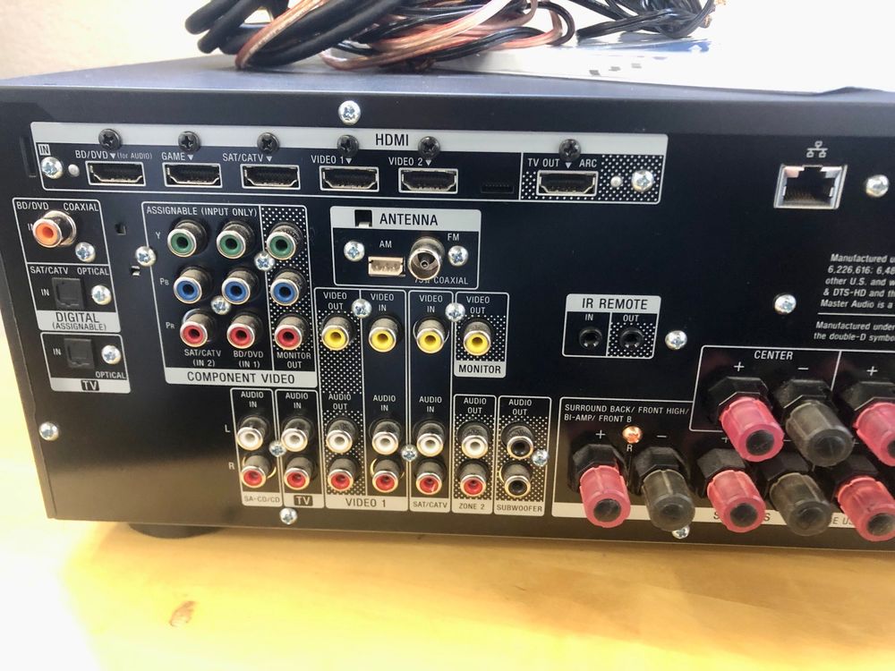 Sony AV Reciever STR-DN1030 Wlan Lan AirPlay HDMI 7.2 Kanal (Gebraucht ...