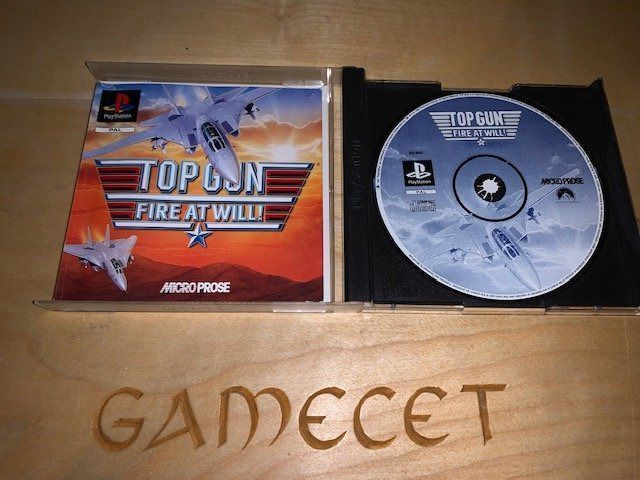 Top Gun PS1 Playstation Fire At Will wie Tom Cruise | Kaufen auf Ricardo