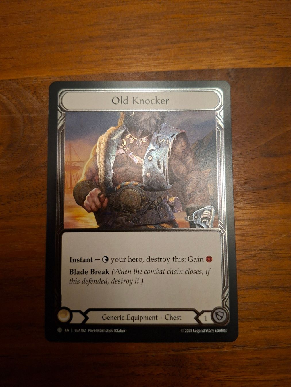 Old Knocker (Cold Foil) – Flesh and Blood – High Seas (Neu (gemäss ...