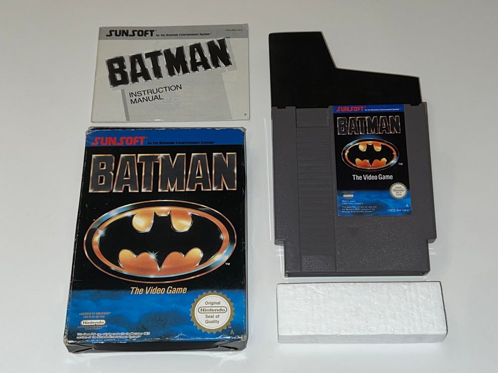 NES Spiel - Batman: The Video Game (OVP) [PAL A/UKV] (Gebraucht) in ...