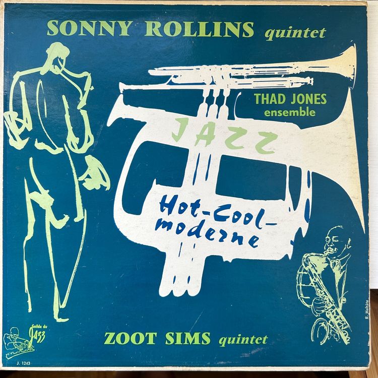 Sonny Rollins / Thad Jones / Zoot Sims Hot Cool Modern LP (Gebraucht ...