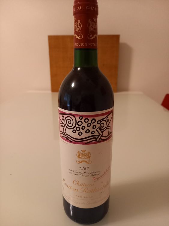 1 Flasche Chateau Mouton Rothschild 1988 (Neu (gemäss Beschreibung)) in ...