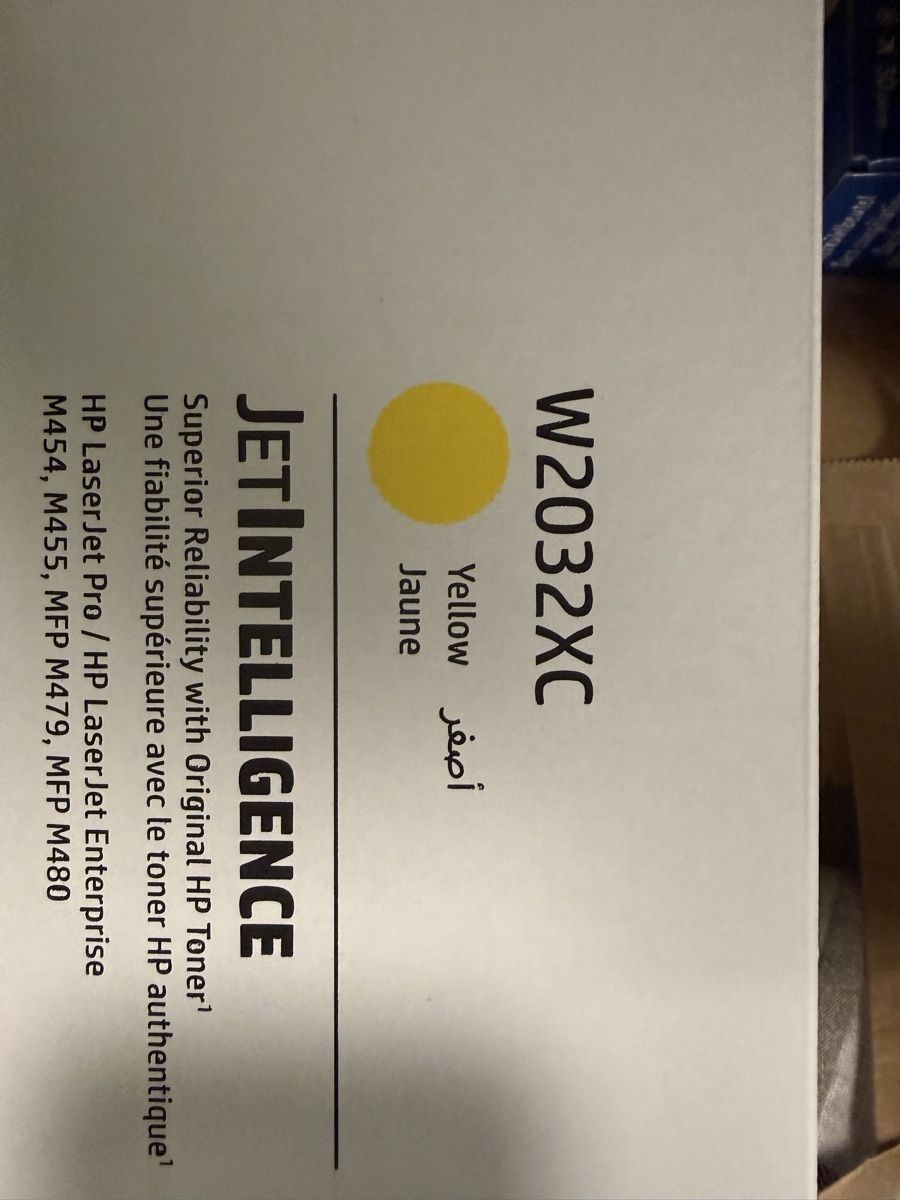 Original HP W2032XC Gelb Toner - LaserJet Pro/Enterprise (Neu und ...