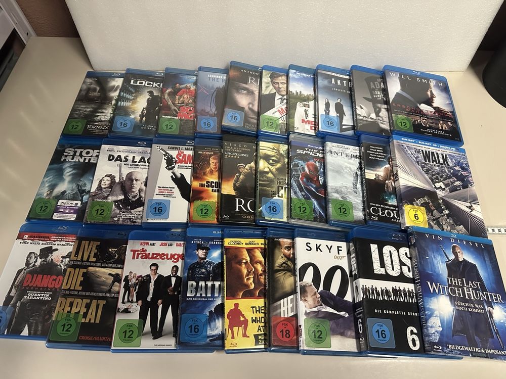 Diverse Blue Ray DVD Filme Sammlung (Gebraucht) in Deitingen für CHF 30 ...