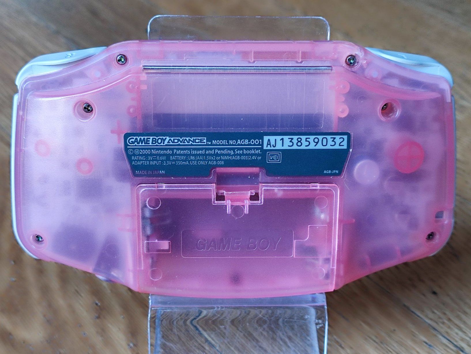 🔥Nintendo Game Boy Advance GBA - Clear Pink - ab 1.- !🔥 (Gebraucht) in ...