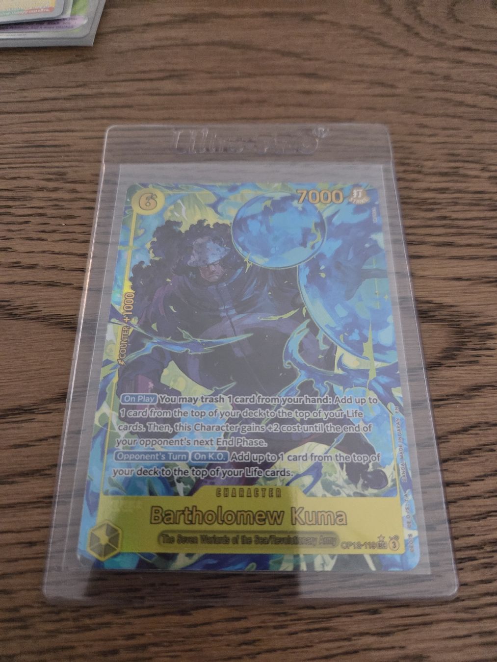 One Piece Card Game - Bartholomew Kuma sec alt op 12 (Neu (gemäss ...
