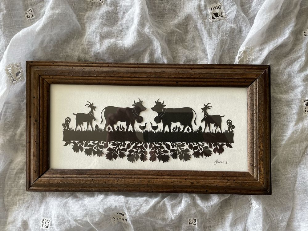 Scherenschnitt von Anita Buri (Neu (gemäss Beschreibung)) in Konolfingen für CHF 65 – mit ...