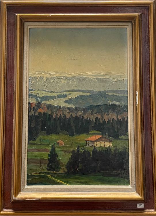 Max CLÉMENT (1912-1995) Peinture sur toile | Kaufen auf Ricardo