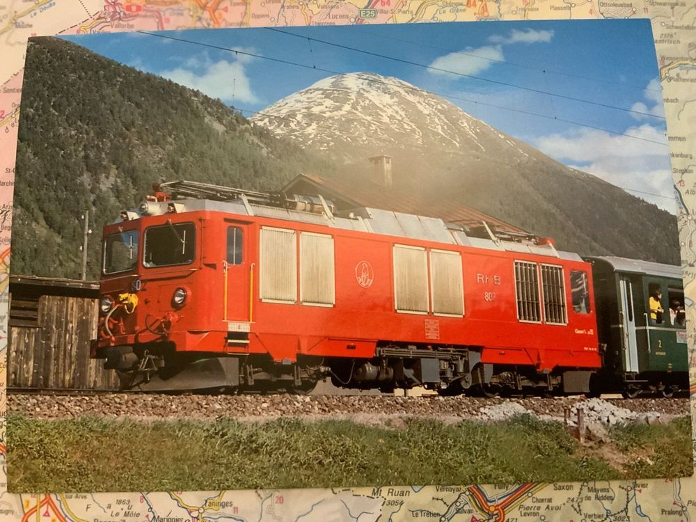 Eisenbahn Zweikraftlokomotive Gem4/4 RhB | Kaufen auf Ricardo