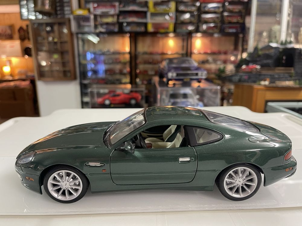 Aston Martin DB7 Vantage Modellauto - Grün, Top Zustand! (Gebraucht) in ...
