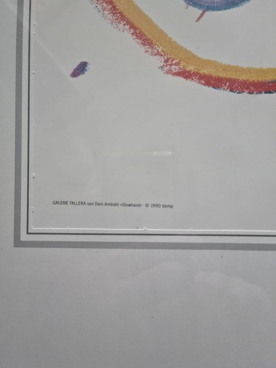 Daniel Ambühl, geb.1958, Litho (Gebraucht) in Zuzwil SG für CHF 20 – mit Lieferung auf Ricardo ...