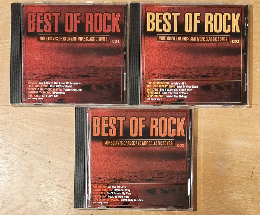 Best Of Rock - More Giants Of Rock, 3CD Rock Compilation (Gebraucht) in ...