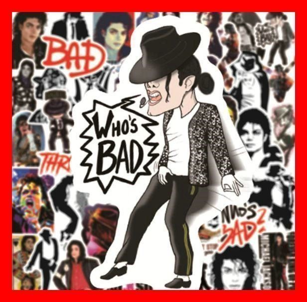 50 tlg Michael Jackson Stickerset Pop (Neu und originalverpackt) in ...