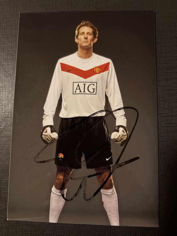 Edwin van der Sar Autogramm - Top Sammlerstück! (Gebraucht) in Widnau ...