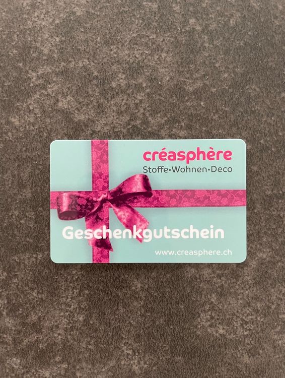 Gutschein Creasphere im Wert von CHF 100.- (Neu und originalverpackt ...