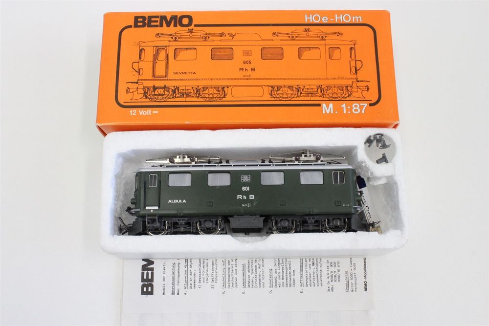 Bemo RhB Ge 4/4 I 601 Albula Analog H0m (Gebraucht) in Basel für CHF 50 – mit Lieferung auf ...