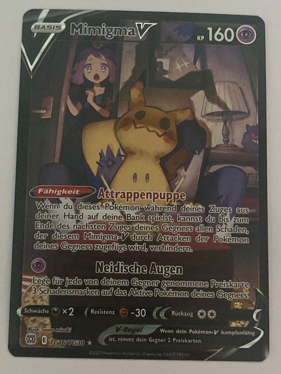 Pokemonkarte Mimigma V (Neu (gemäss Beschreibung)) in Neuhausen für CHF 20 – mit Lieferung auf ...