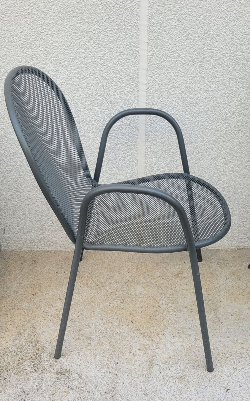 4 Gartenstühle von Emu (Ronda, grau) (Gebraucht) in Birmenstorf AG für CHF 250 – nur Abholung ...