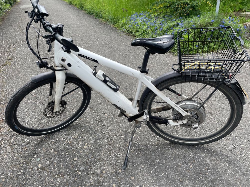 Stromer ST1 E-Bike weiss (16.5“) (Gebraucht) in Oberentfelden für CHF 350 – nur Abholung auf ...