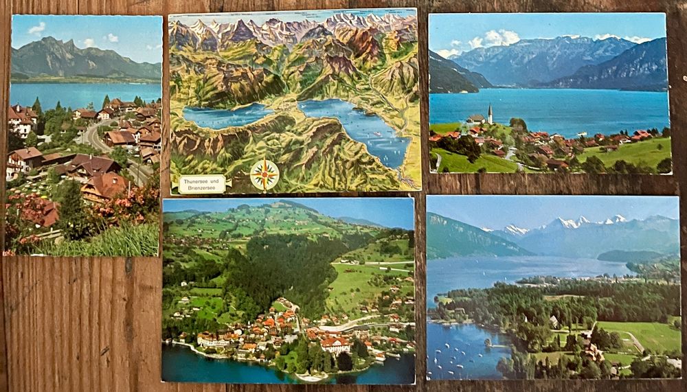 10 X AK: Thunersee, Faulensee, Gunten, Gwatt, Leissingen... (Gebraucht ...