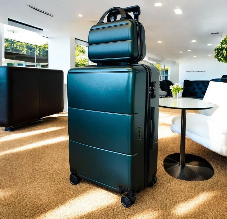2er gateBAG Koffer Gepäck SET Grösse L 67cm GRÜN NEU (Neu und ...