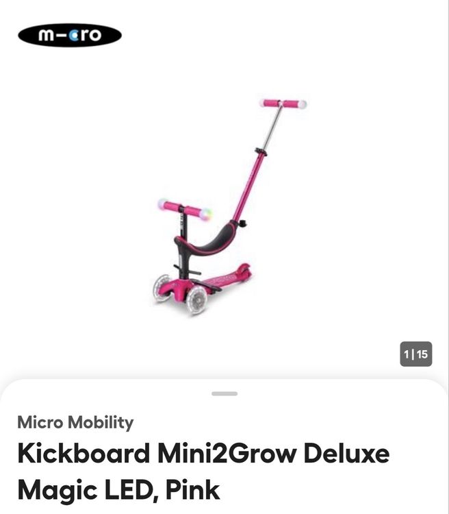 Micro Mini 2 Grow Deluxe Magic LED Pink (Neu (gemäss Beschreibung)) in ...