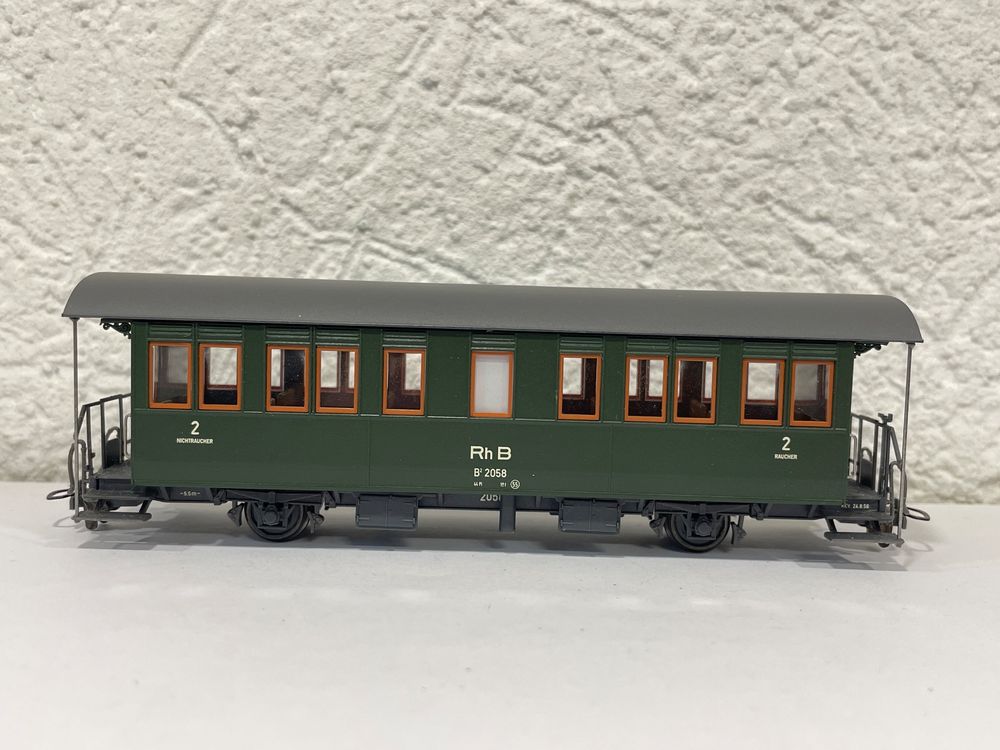 Bemo 3230 128 RhB B 2058 2. Klasse Nostalgie-Zweiachser H0m | Kaufen auf Ricardo