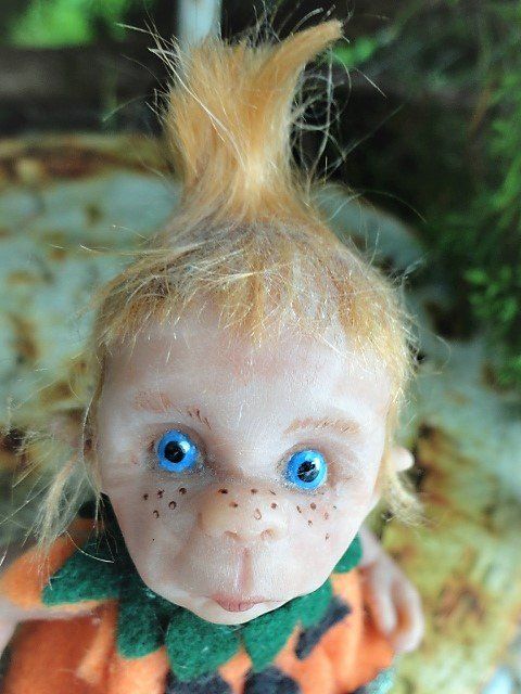 Baby Einzelstück Elfe Charakter-Puppe (soooooooooo süss!!) (Gebraucht ...