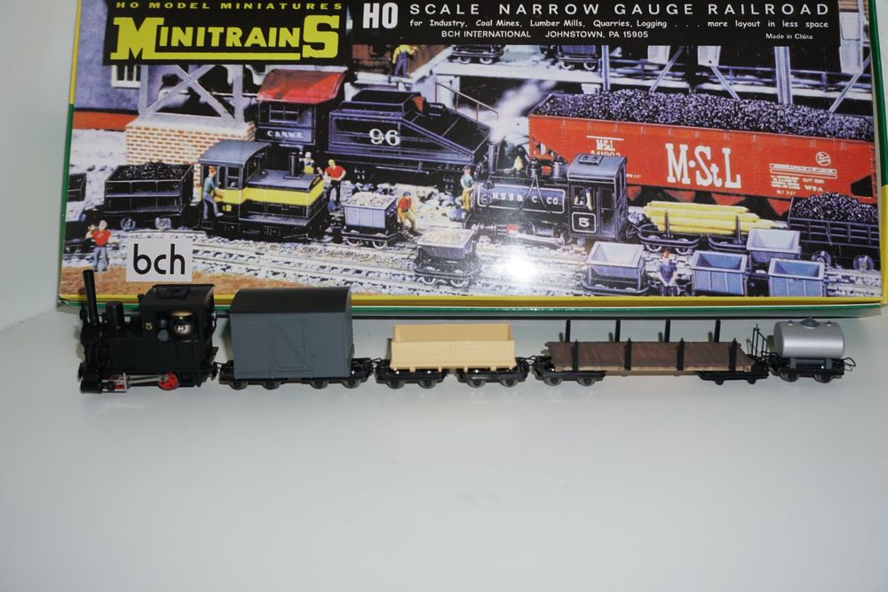 Minitrains 5081 - Feldbahn Zugset Dampflok Krauss 5 H0e (Gebraucht) in ...