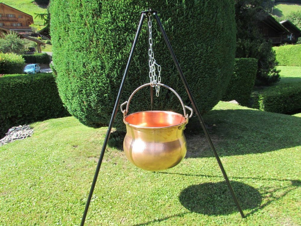 CHAUDRON Cuivre 30l. fait Artisanal (Neuf (Voir description)) à Val-d ...