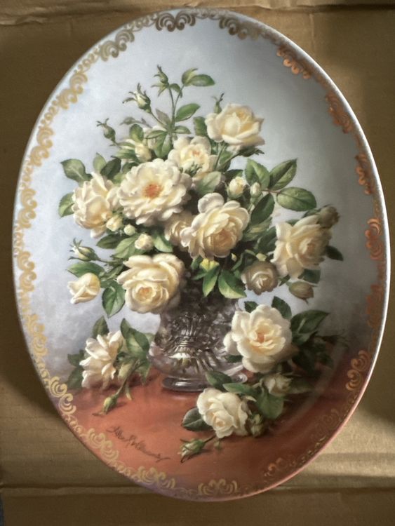 Royal Worcester Wandteller “Princess of Wales Rose” (Neu und originalverpackt) in Hinwil für CHF ...