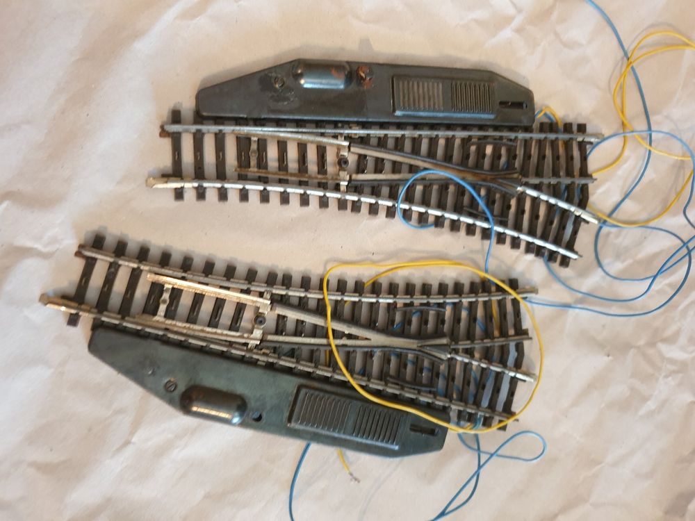 Märklin 2261 K-Gleis Elektromagn. Weichenpaar ohne OVP | Kaufen auf Ricardo