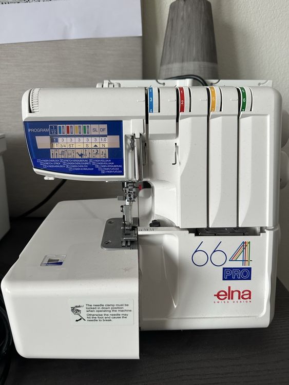 Elna 664 Pro Overlock Nähmaschine (Gebraucht) in Oberbüren für CHF 350 ...