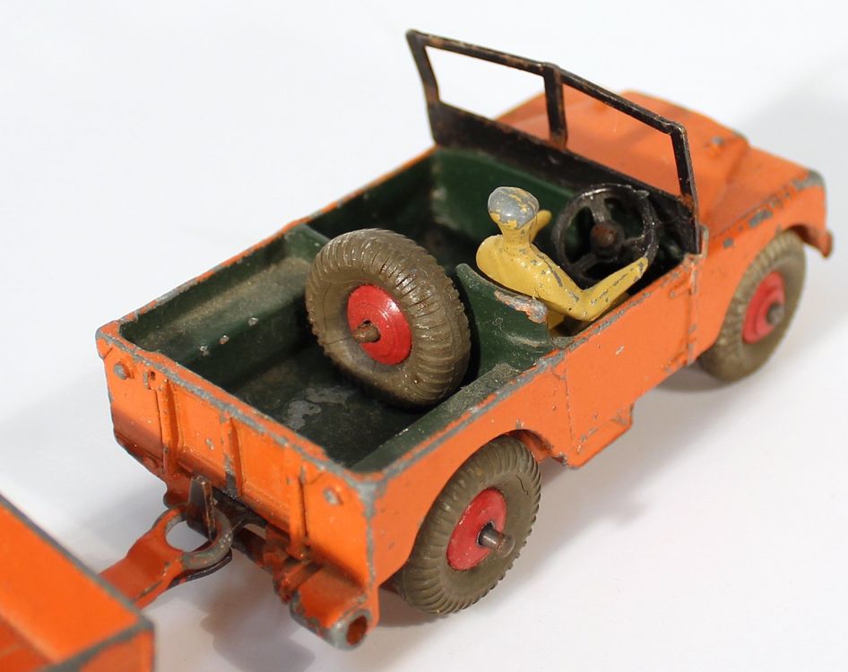Meccano Dinky Toys 340 Land Rover Jeep mit Anhänger 341 | Kaufen auf ...