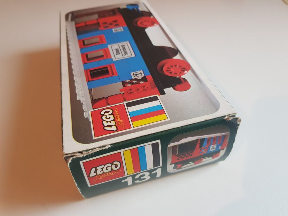 Lego 131, Bahnwagen Passenger Coach , alt , Rarität | Kaufen auf Ricardo