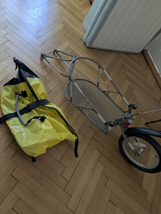 Bob Ibex Einrad Reise Veloanhänger,gefedert (Gebraucht) in Basel für ...