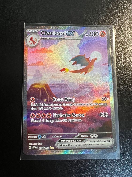 1x Pokemon Charizard Ex 199/165 | Kaufen auf Ricardo