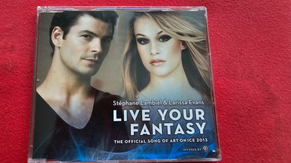 Stephane Lambiel/Larissa Evans-Live your fantasy"art on ice (Neu und ...