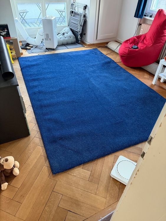 IKEA TYVELSE Teppich (Rug) in Blue (Neu (gemäss Beschreibung)) in ...