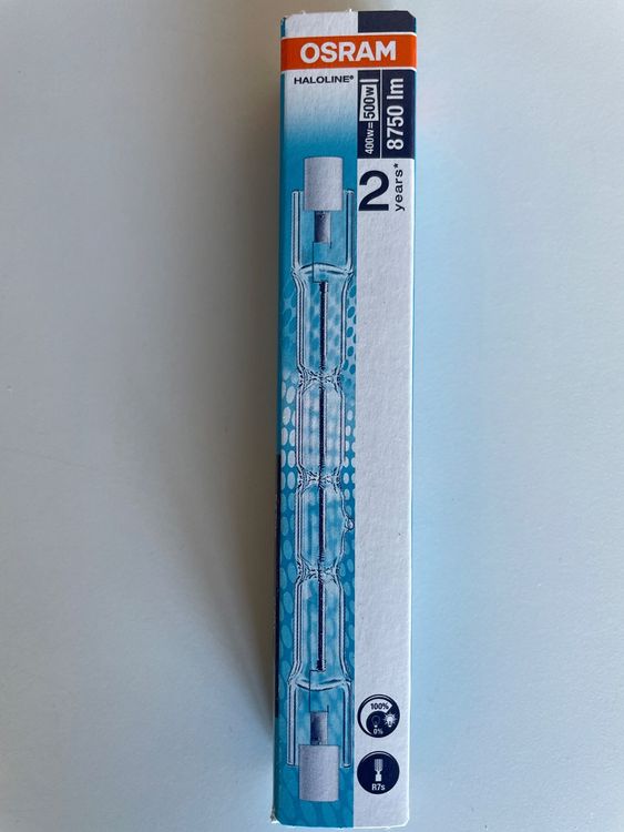 Halogen 230V 400=500W R7s (Neu und originalverpackt) in Kirchleerau für ...
