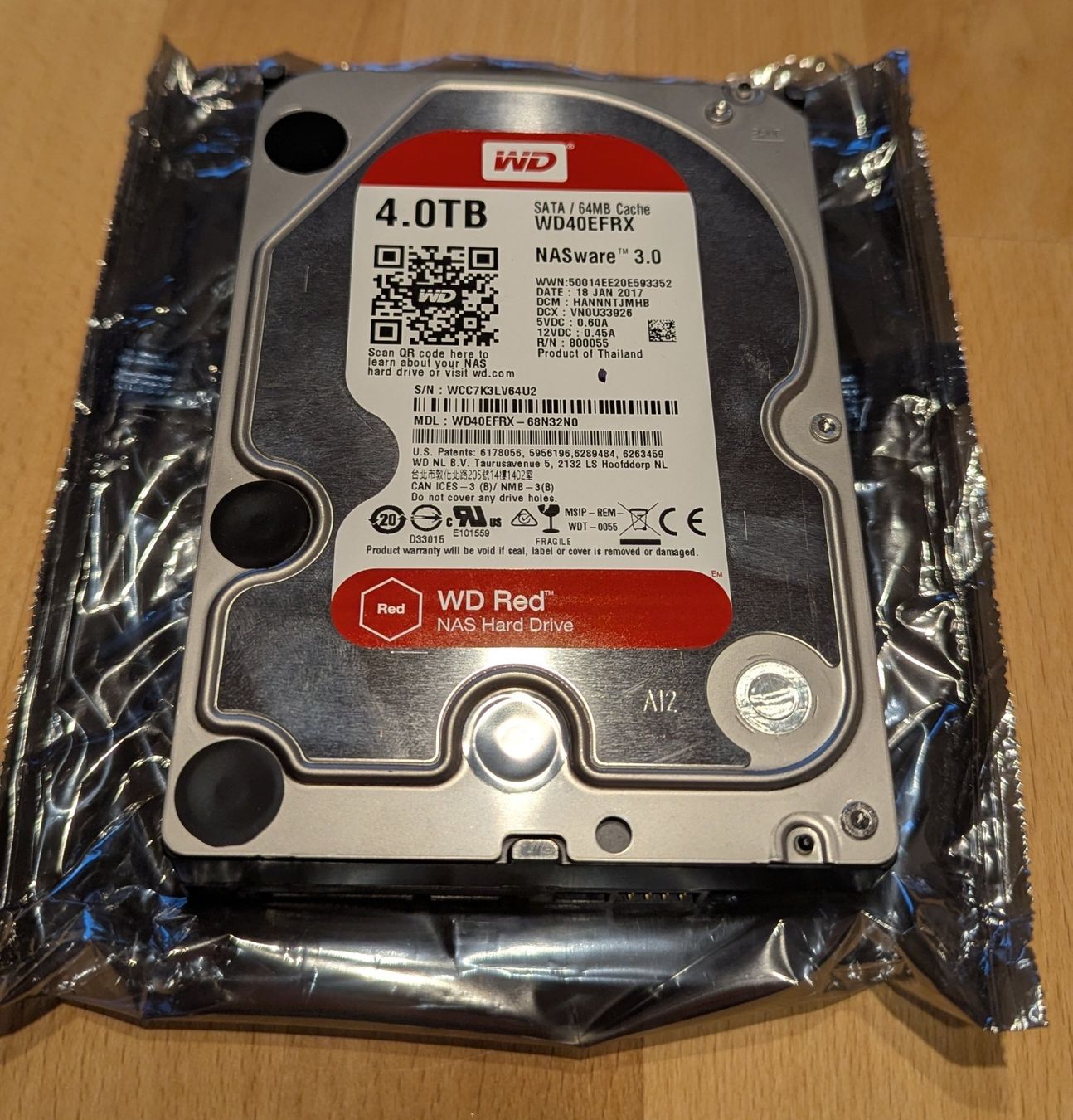 WD Red 4TB - WD40EFRX (Gebraucht) in Bern für CHF 67 – mit Lieferung ...