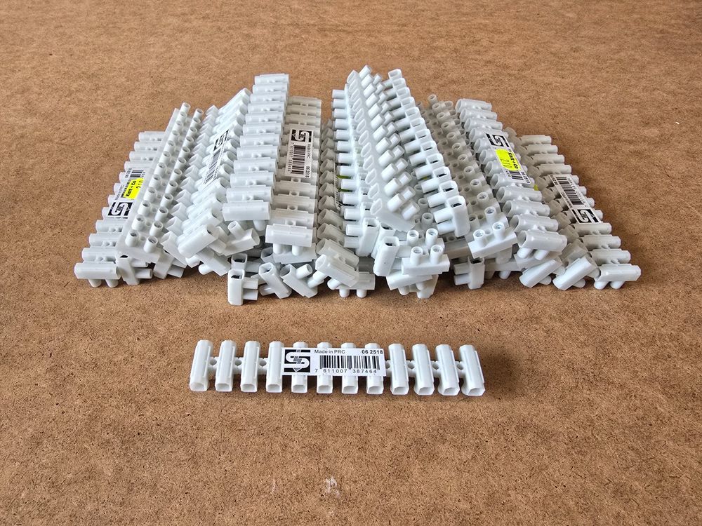 Posten diverser Steffen Lüsterklemmen in weiss ab 1.- (Neu (gemäss ...