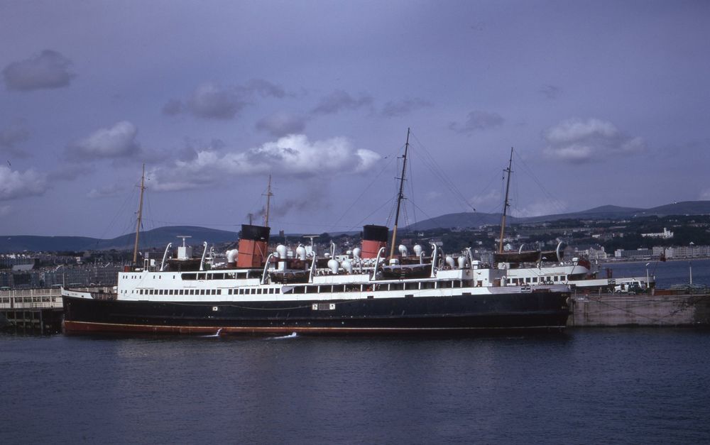 Dia Isle of Man Steam Packet SS King Orry Passagierdampfer (Gebraucht ...